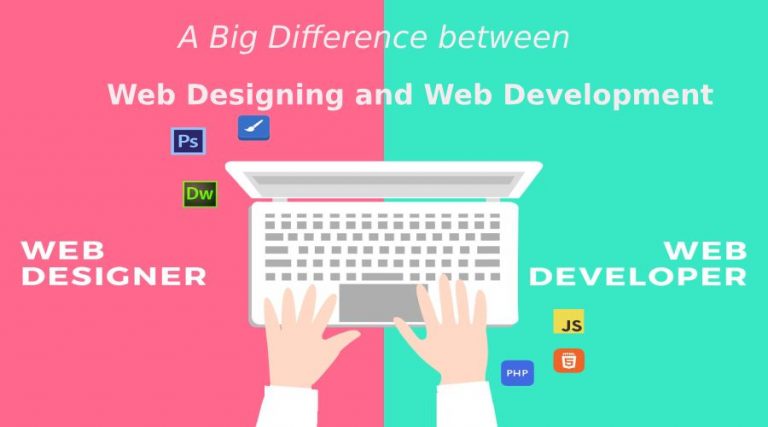 A Big Difference between Web Development and Web Designing
